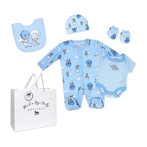 Click here for 3 Stories Trading Company Baby Boys 5-pc. Baby Clo... prices