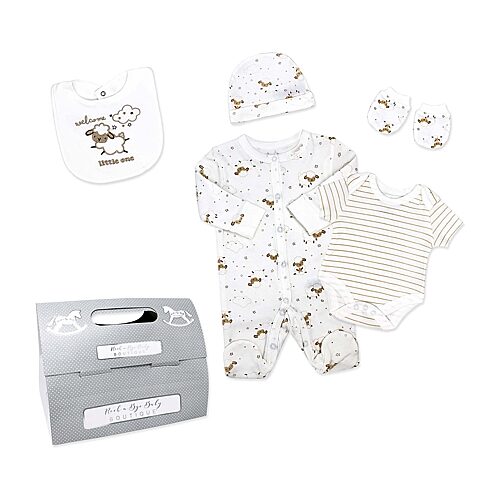 Click here for 3 Stories Trading Company Baby Unisex 5-pc. Baby C... prices