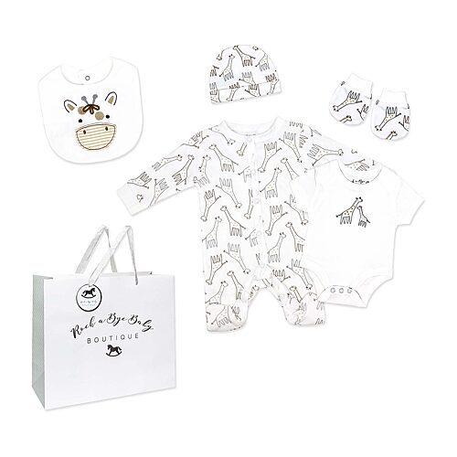 Click here for 3 Stories Trading Company Baby Unisex 5-pc. Baby C... prices