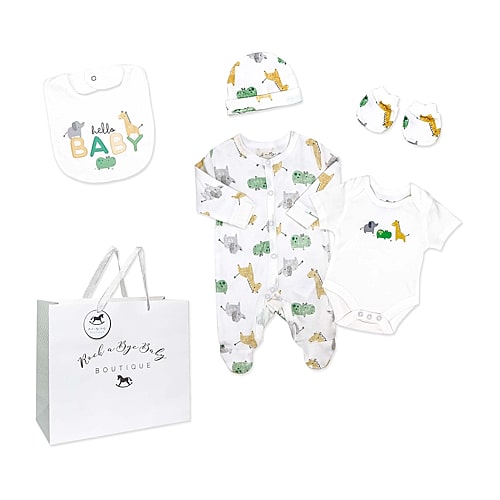 Click here for 3 Stories Trading Company Baby Unisex 5-pc. Baby C... prices