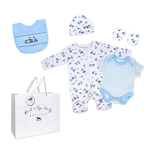 Click here for 3 Stories Trading Company Baby Boys 5-pc. Baby Clo... prices