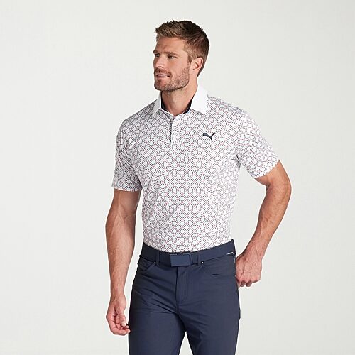 Click here for PUMA Mens Short Sleeve Polo Shirt  Small  White prices