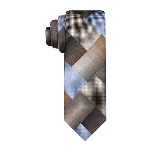 Click here for Van Heusen Geometric Tie  One Size  Brown prices