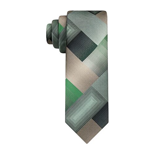 Click here for Van Heusen Geometric Tie  One Size  Green prices