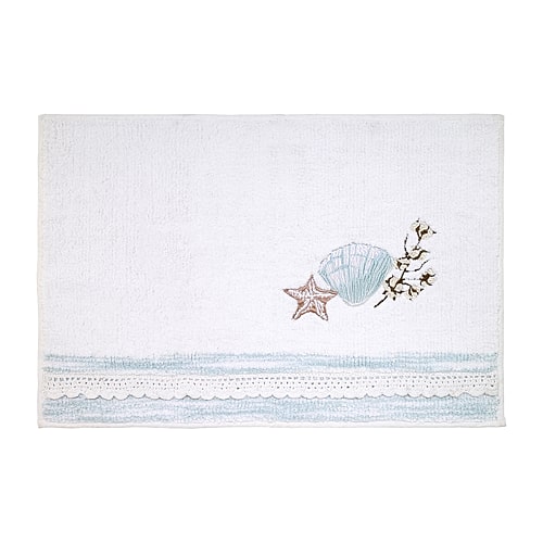Avanti Farmhouse Shell Bath Rug
