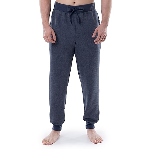 Click here for IZOD Jogger Mens Pajama Pants  Small  Blue prices