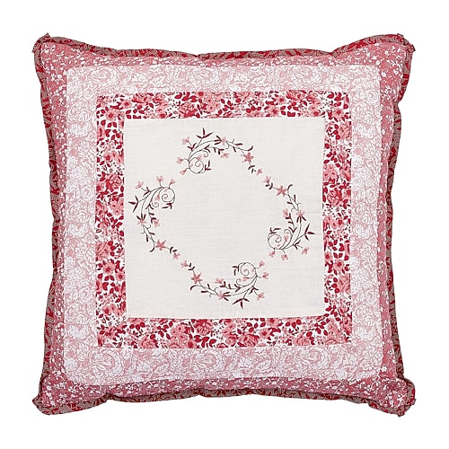 Click here for Modern Heirloom Caroline Square Throw Pillow  One... prices