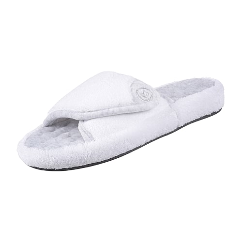Click here for Isotoner Pillow soft slipper  7-8  White prices