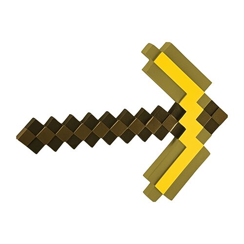 Click here for Little & Big Kid Unisex Minecraft Gold Pickaxe Cos... prices