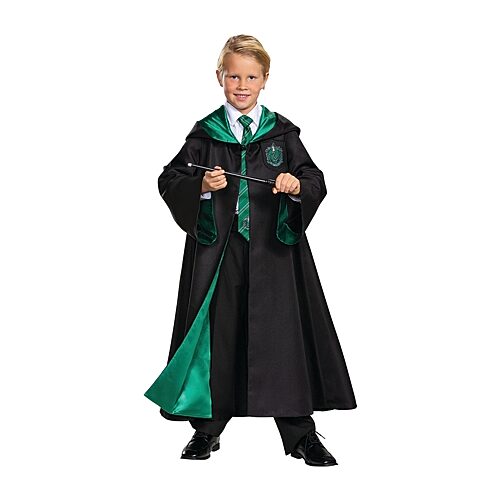 Click here for Little & Big Kid Unisex Slytherin Robe Prestige Ha... prices