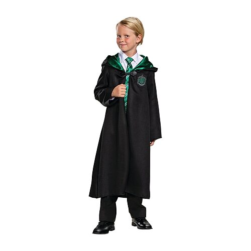 Click here for Little & Big Kid Unisex Slytherin Robe Classic Har... prices