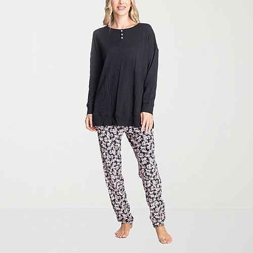 Click here for Hanes Womens Long Sleeve 2-pc. Pajama Set  X-small... prices