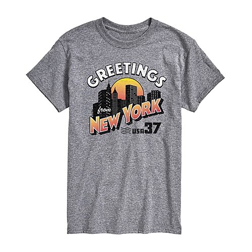 Click here for Mens Short Sleeve New York Graphic T-Shirt  Xx-lar... prices