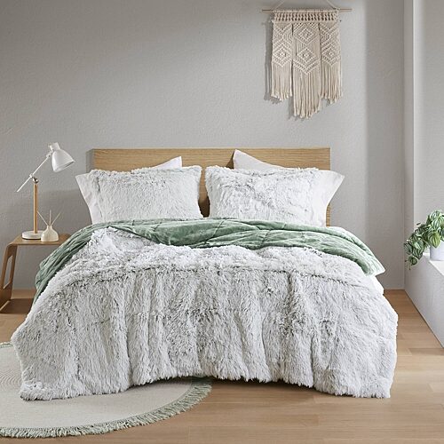 Click here for Intelligent Design Malea Shaggy Faux-Fur 3-Pc. Com... prices