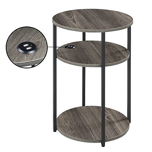 Click here for Convenience Concepts Simon End Table  One Size  Gr... prices