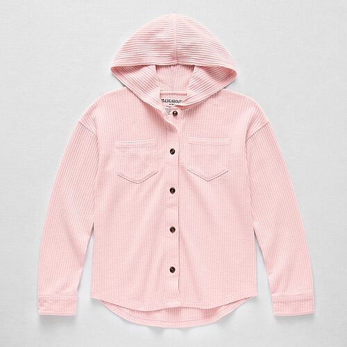 Click here for Thereabouts Waffle Little & Big Kid Girls Lightwei... prices