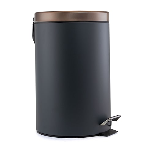 Click here for Elama 3 Gallon Soft Pedal Trash Can  One Size  Bro... prices