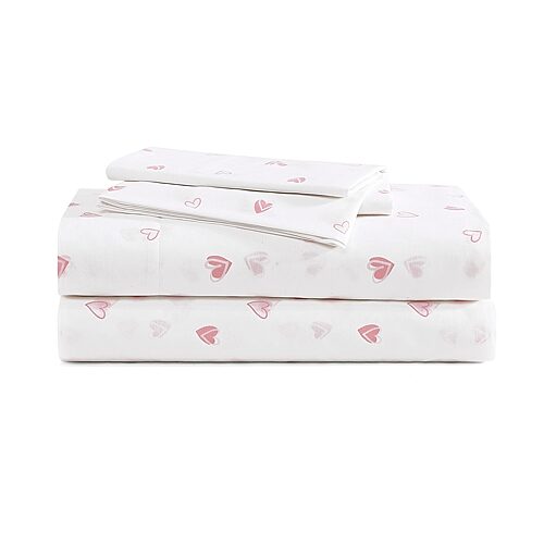 Click here for Poppy & Fritz Sweet Heart Sheet Set  One Size  Pin... prices