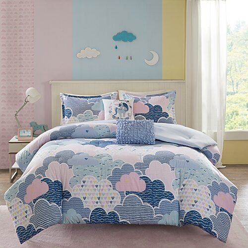 Click here for Intelligent Design Cloud 5-Pc. Duvet Cover Set  Fu... prices