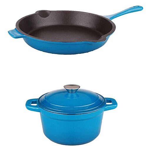Click here for BergHOFF Neo 3pc Cast Iron Cookware Set  Fry Pan &... prices