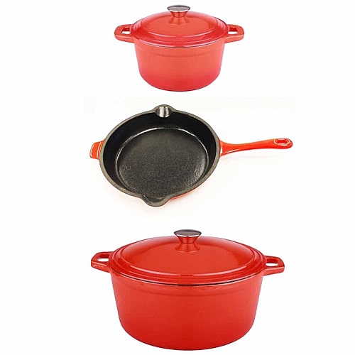 Click here for BergHOFF Neo Cast Iron 5-pc Cookware Set  One Size... prices