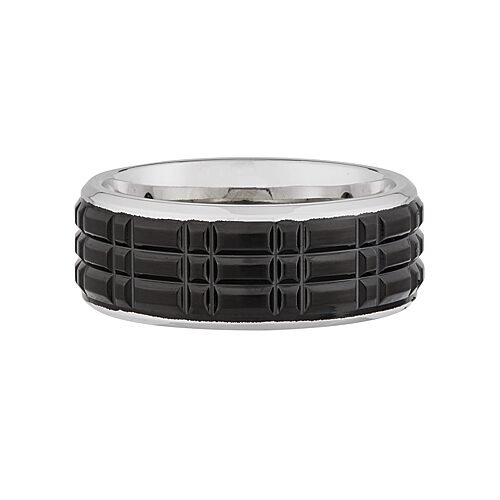 Click here for Mens 8MM Cobalt Wedding Band  10 1/2 prices