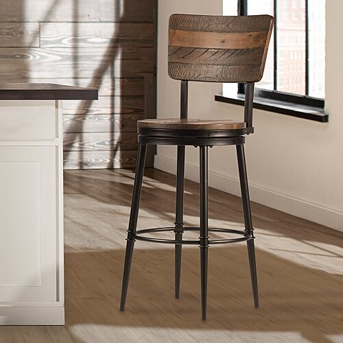 Click here for Hillsdale House Jennings Bar Stool  One Size  Brow... prices