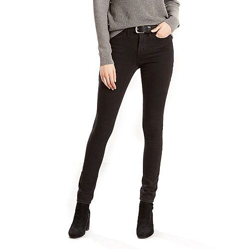 Levis Womens Mid Rise 311 Shaping Skinny Jean  31  Black
