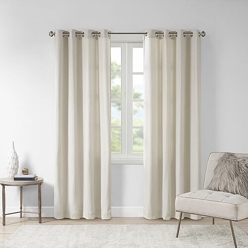 Click here for Madison Park Oslow Grommet Top Light-Filtering Sin... prices