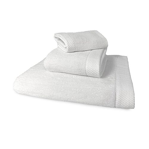 BedVoyage Luxury Viscose from Bamboo 3-Piece Bath Towel Set - White