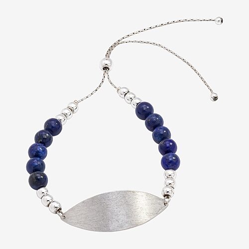 Click here for Sparkle Allure Empowerment Womens Blue Lapis Beade... prices