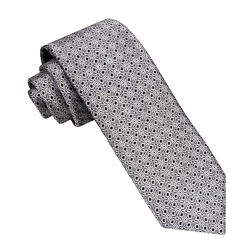 Click here for J. Ferrar Lustrous Slim Geometric Tie  One Size  B... prices