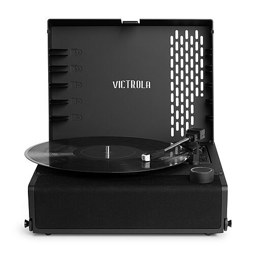 Click here for Victrola Revolution Go Portable Record Player  Bla... prices