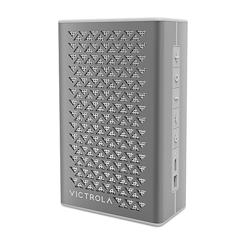 Victrola Music Edition 1 Portable Bluetooth Speaker  One Size  Silver