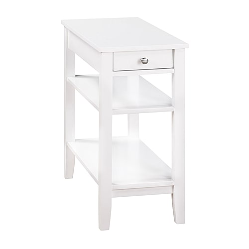 Click here for American Heritage Chairside Table  One Size  White prices