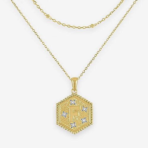 Click here for Intial A Womens Diamond Accent Natural White Diamo... prices
