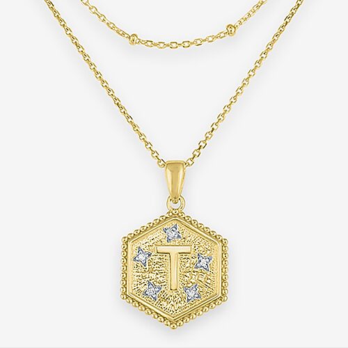 Click here for Intial A Womens Diamond Accent Natural White Diamo... prices