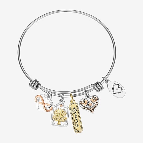 Click here for Footnotes Family Tree Womens Stainless Steel Heart... prices