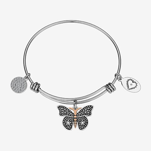 Click here for Footnotes Brave Womens Stainless Steel Butterfly B... prices