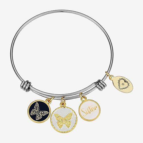 Click here for Footnotes Sister Womens Stainless Steel Butterfly... prices