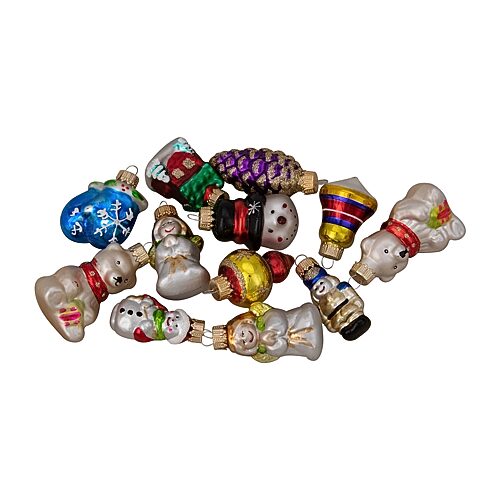 Click here for Northlight 2-Finish Cold Glass Gold 12-pc. Christm... prices
