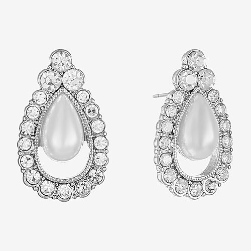 Click here for Monet Jewelry Timeless Glass Simulated Pearl 21mm... prices