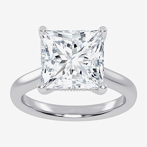 Click here for (G-H / Vs2-Si1) Womens 5 1/5 Ct. T.W. Lab Grown Wh... prices