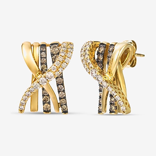 Click here for Le Vian Earrings featuring Chocolate Diamonds Nude... prices