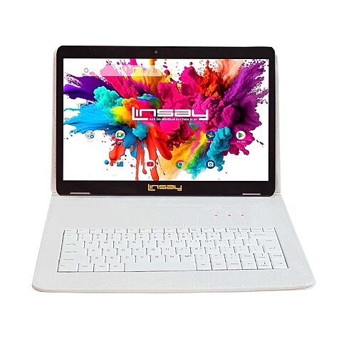 Click here for LINSAY 10.1 Octa Core 128Gb Android 15 Tablet Whit... prices