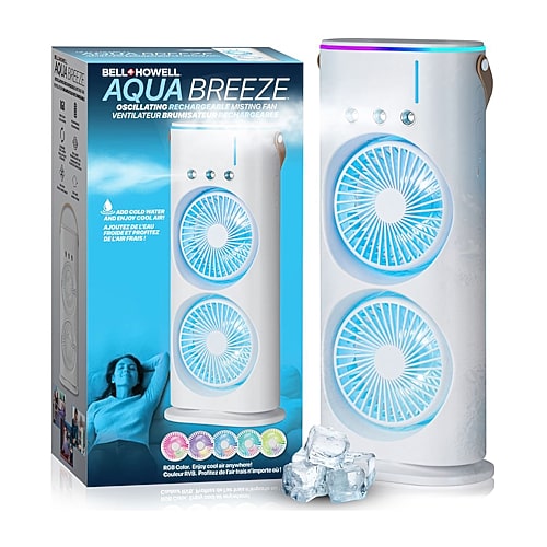 Click here for Bell + Howell Aqua Breeze Dual Mist 3 Speed Rechar... prices