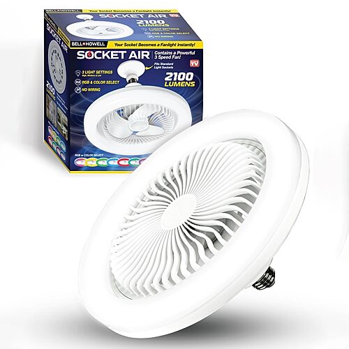Click here for Bell + Howell Socket Air Infoor White With Remote... prices