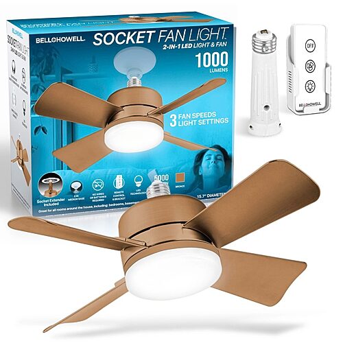 Click here for Bell + Howell Socket With Cool Lighting And Remote... prices