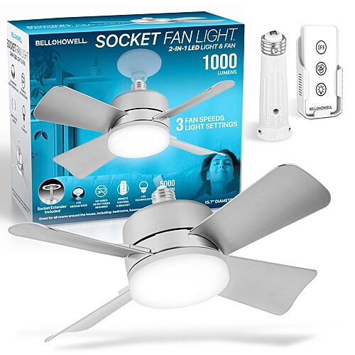 Click here for Bell + Howell Socket With Cool Lighting And Remote... prices