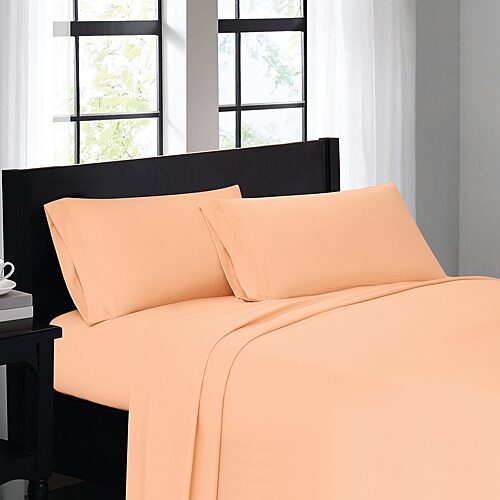 Truly Soft Everyday Sheet Set  Queen - Peach